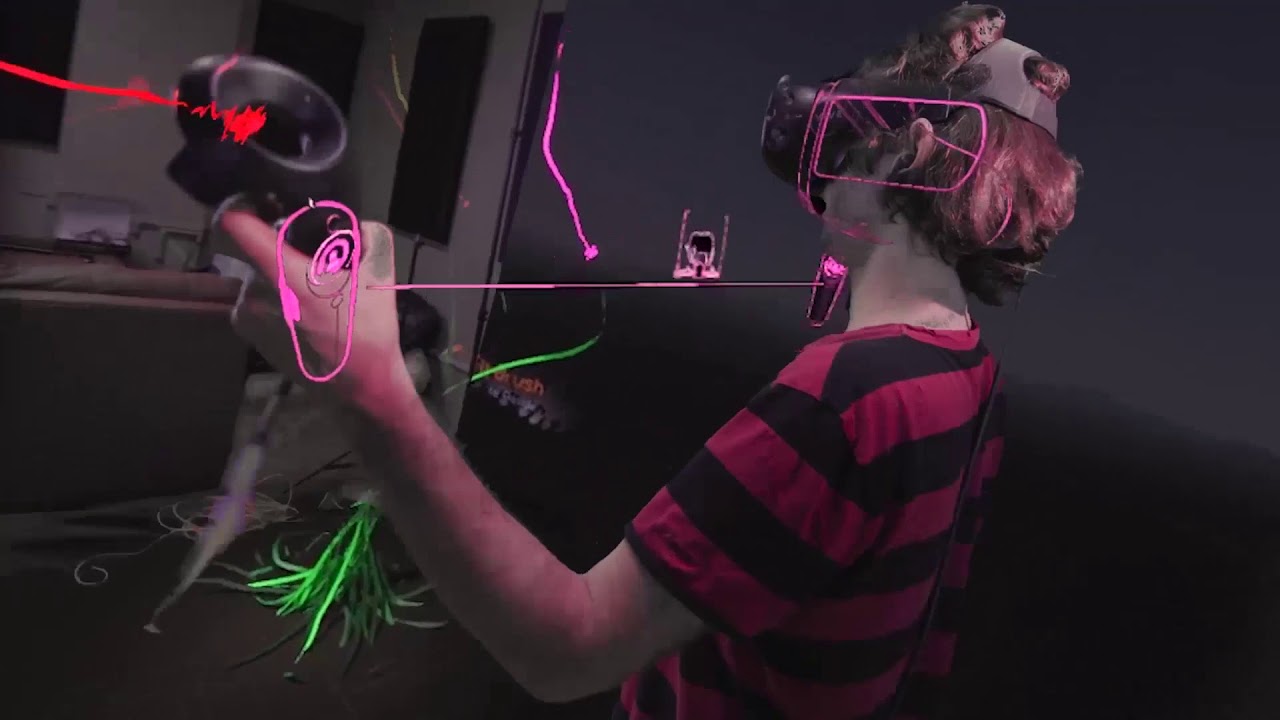 Mixed Reality Test Two - 3rd Controller Camera Setup - YouTube