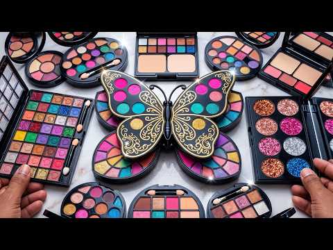 ASMR Viral Pink Makeup Kit 🌸 Unboxing