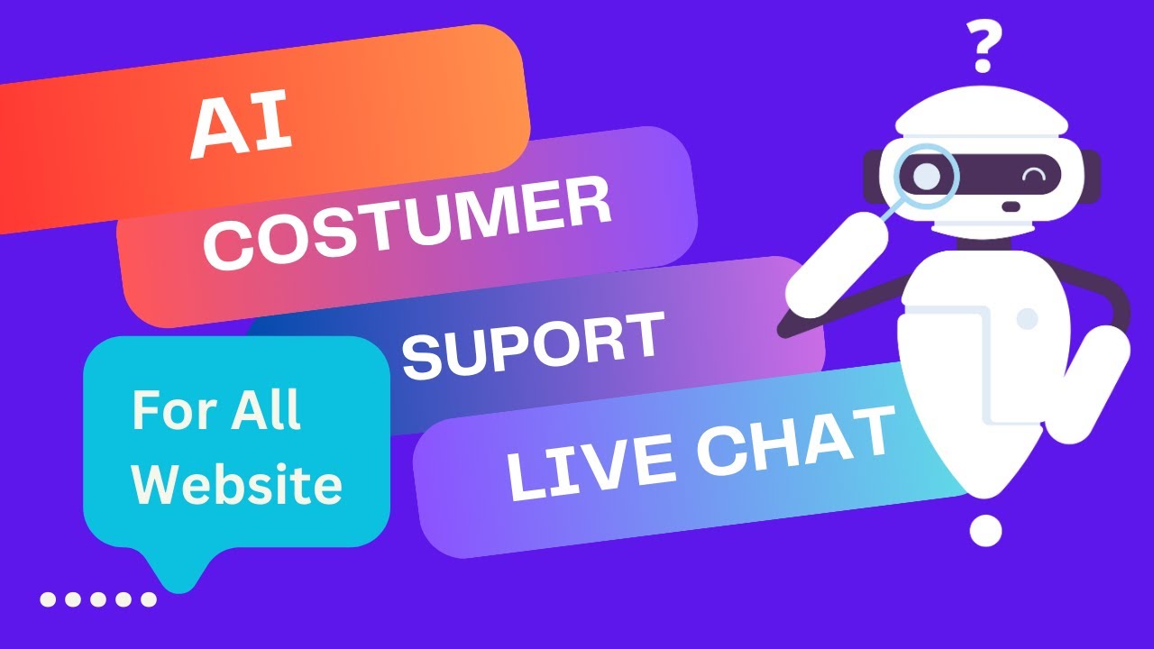 Ai COSTUMER SUPPORT LIVE CHAT FOR WEBSITE - LIKE HUMAN - FREE TO TRY ...