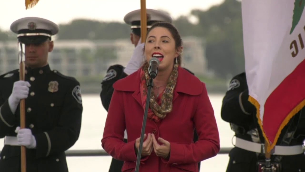 2017 SD911MSC - Star Spangled Banner, Jessica Lerner - YouTube