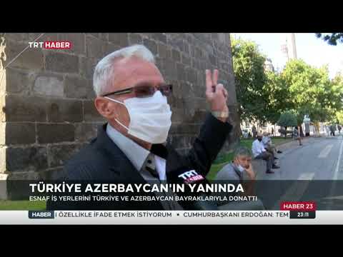 TURKIYE AZERBAYCAN'IN YANINDA SEHITLER UCUN DUVA EDILDI