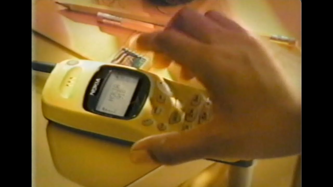 2000 Nokia cell phone commercial - styles and colors - YouTube