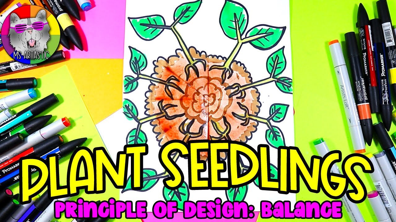 Radial Balance Art Project