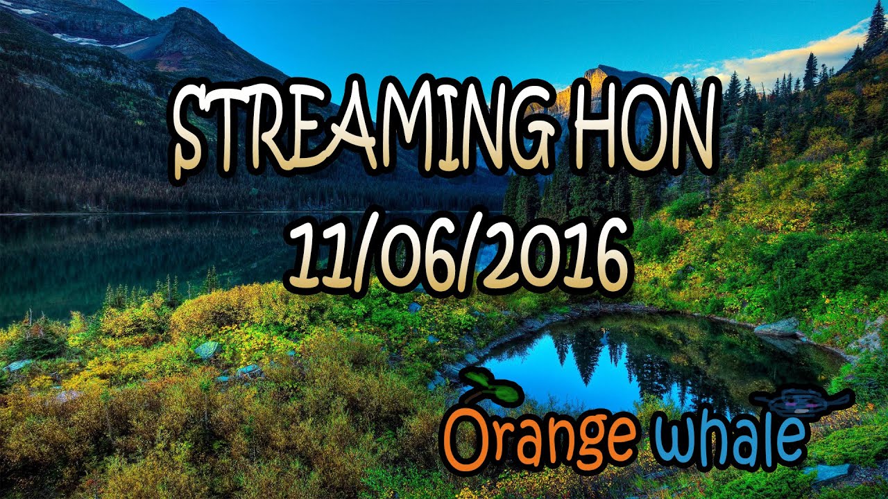 HON STREAMING 11/06/2016 - YouTube
