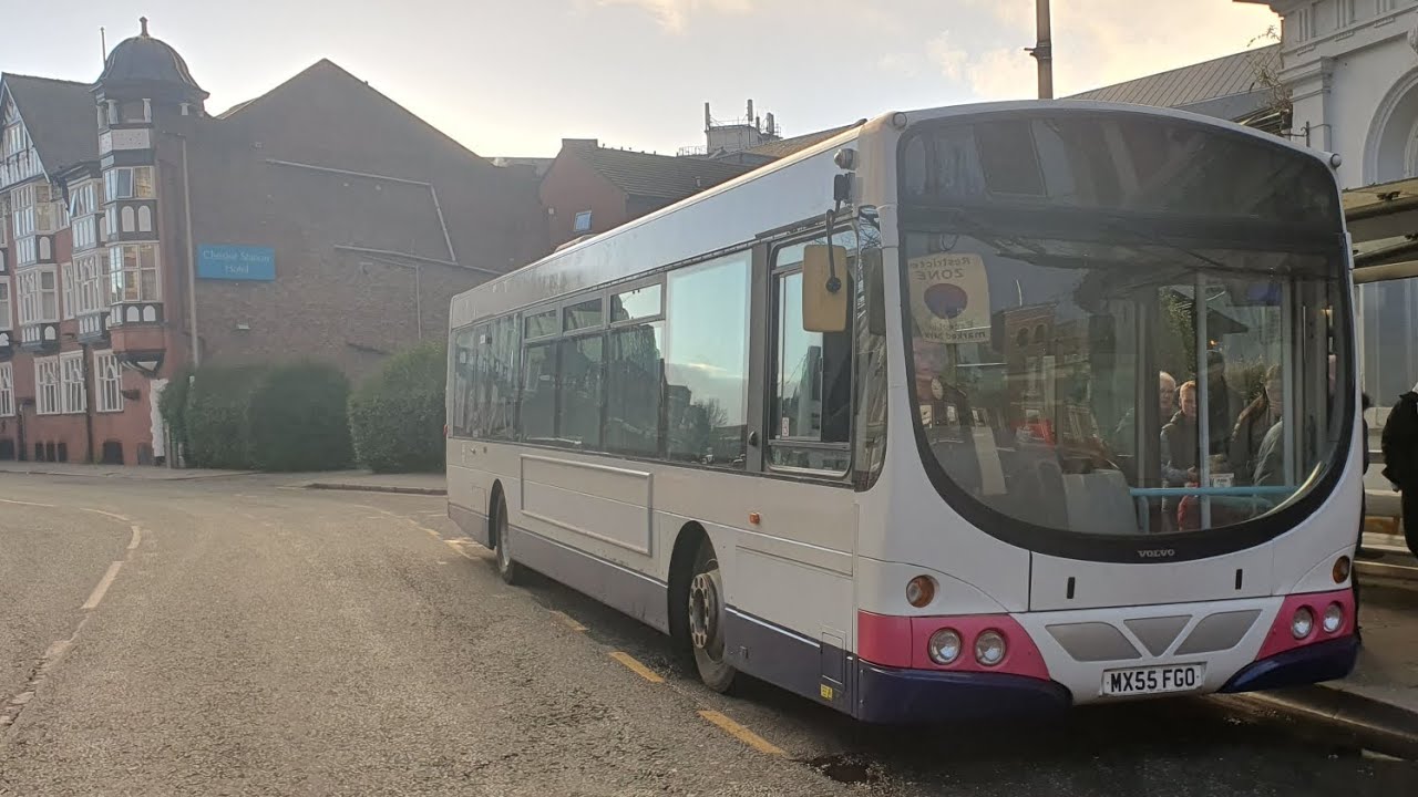 (preserved) first greater Manchester volvo B7RLE wrightbus eclipse ...
