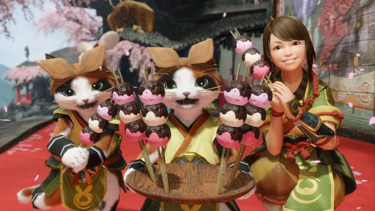 Bunny Dango🍡 "Vocal Only Version" - Monster Hunter Rise【4K】 - YouTube