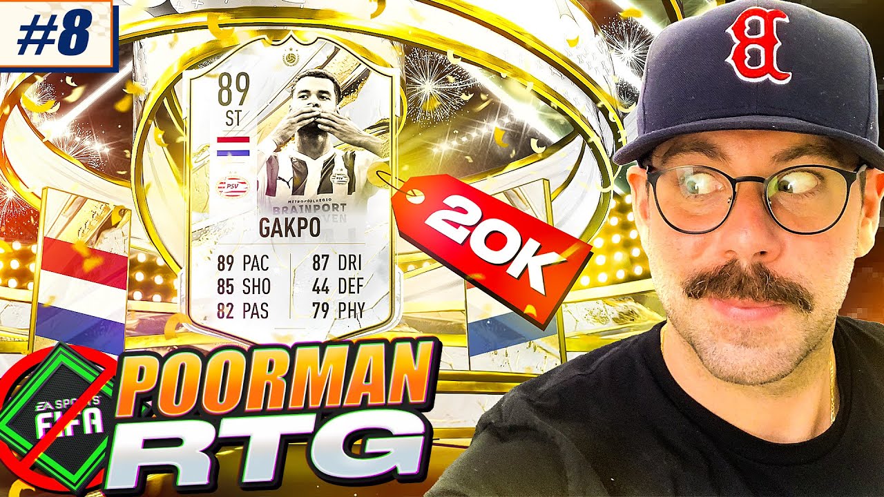 POTM GAKPO IS A GOD! 89 RATED STRIKER FOR 20K?!?! - POOR MAN RTG #8 ...