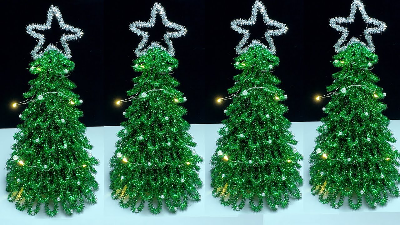 DIY with a twist stick! Create a super cute mini Christmas tree, so ...