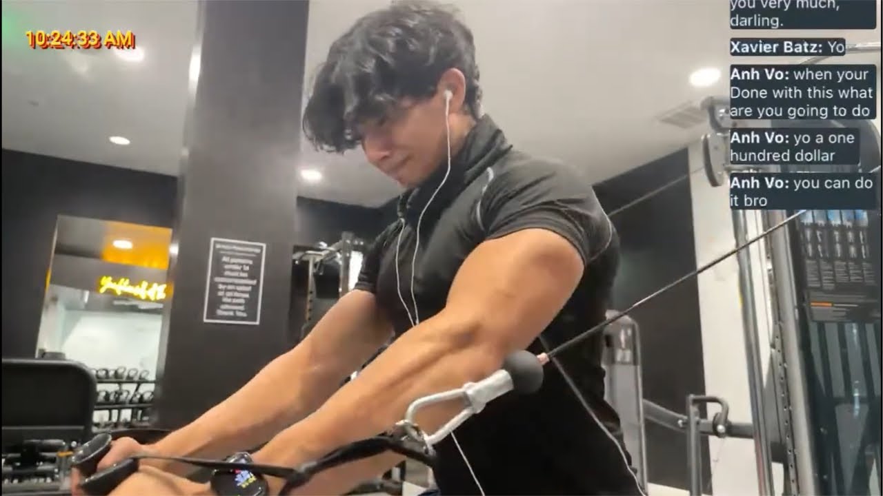 DAY38: A Day in the Life of a GymBro BULK & ENDURANCE Training 24/7 LIVE for 365 Days - YouTube