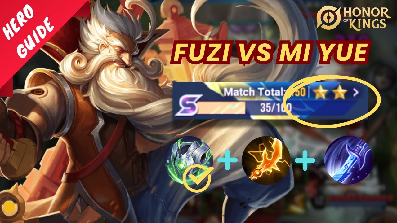 HOK Fuzi Guide: WIN with INSANE 100% Damage Reduction! - YouTube
