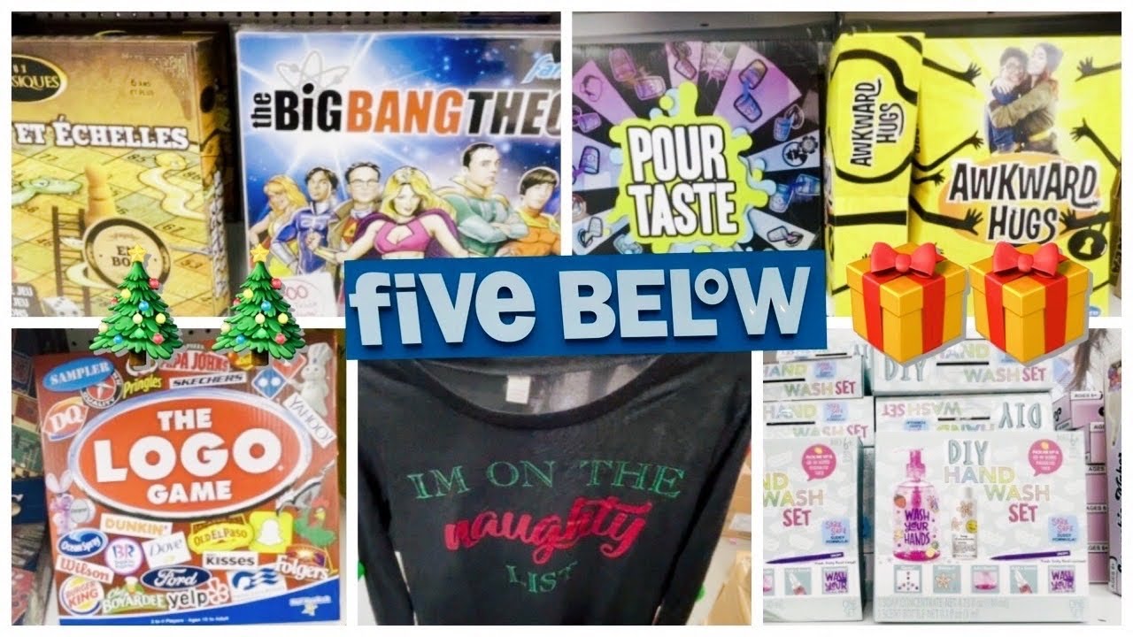 FIVE BELOW NEW FINDS FOR DECEMBER LOTS OF BOARD GAMES SHOP WITH ME ...