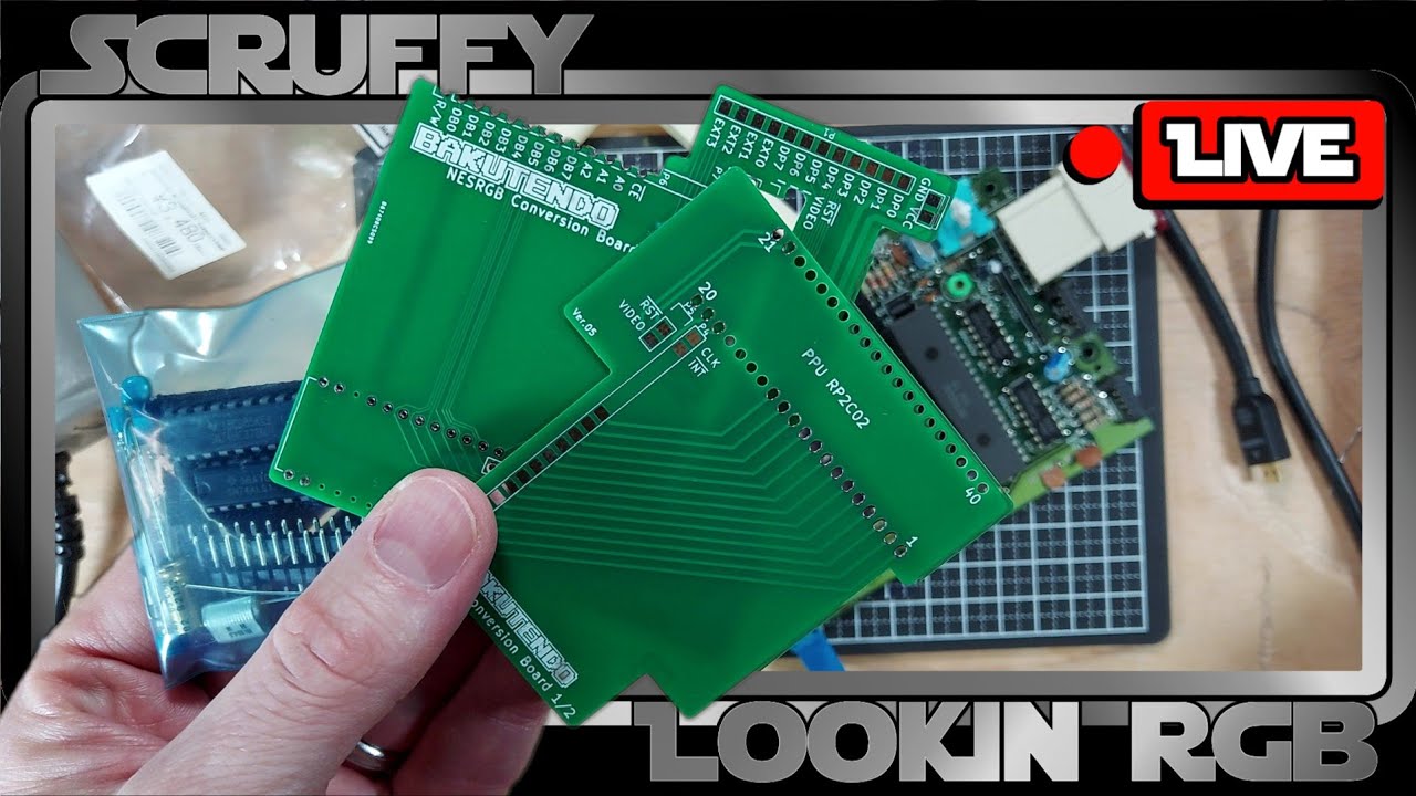 Famicom Modding Live Pt. 5 Discussing Options for Famicom RGB Modding ...