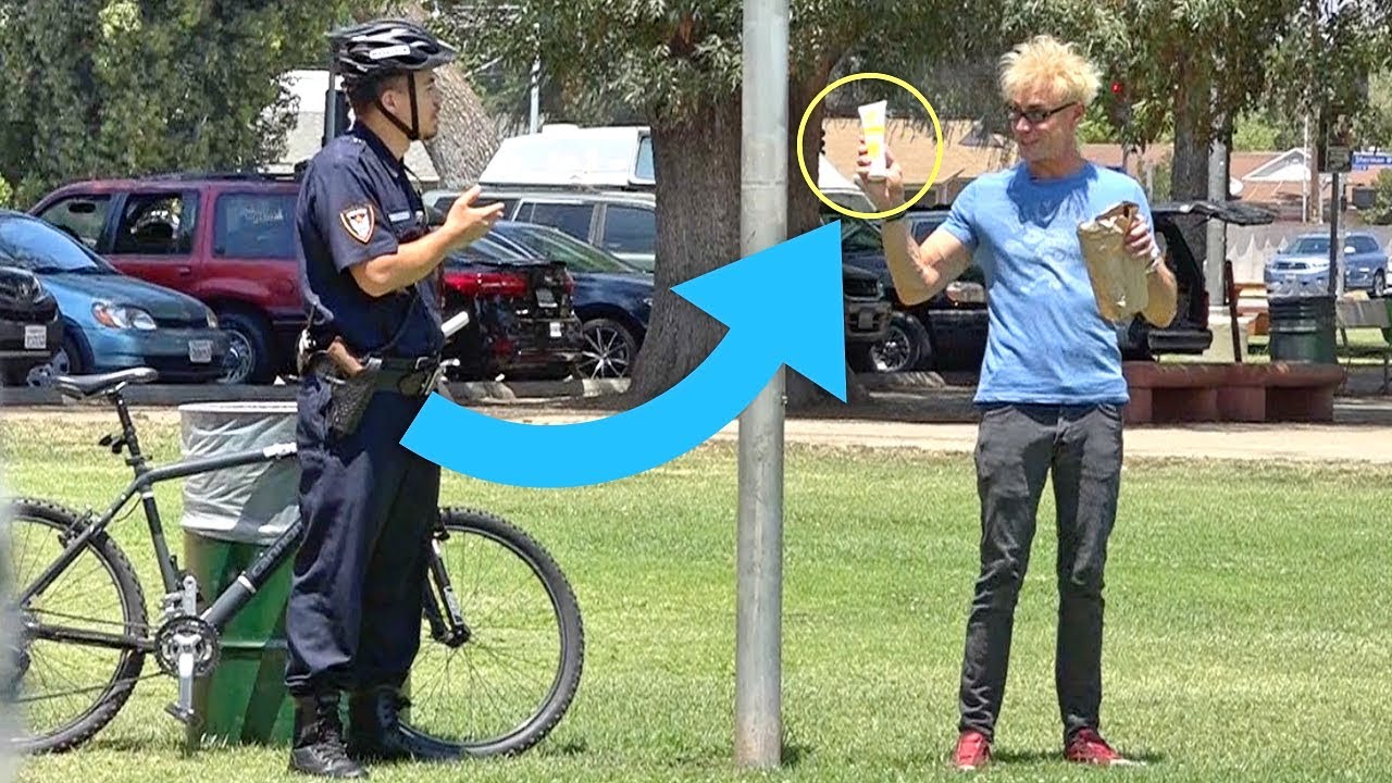 ESCAPING COPS BY USING MAGIC!! (SCARY) - YouTube