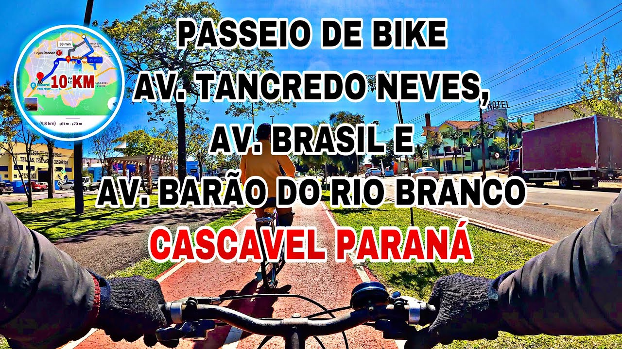 4K PASSEIO DE BIKE AV. TANCREDO NEVES, AV. BRASIL E AV. BARÃO DO RIO ...