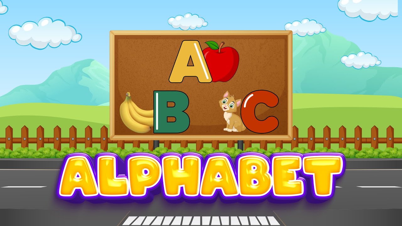 Learn ABCs & Phonics 🔤 Alphabet Lesson for Toddlers | Preschool ...