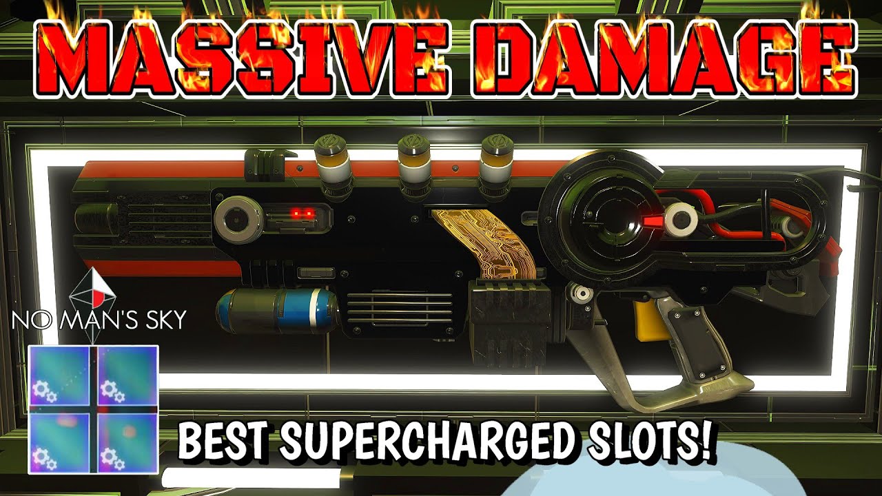 No Man's Sky | Best Supercharged Sentinel Multi-tool - YouTube