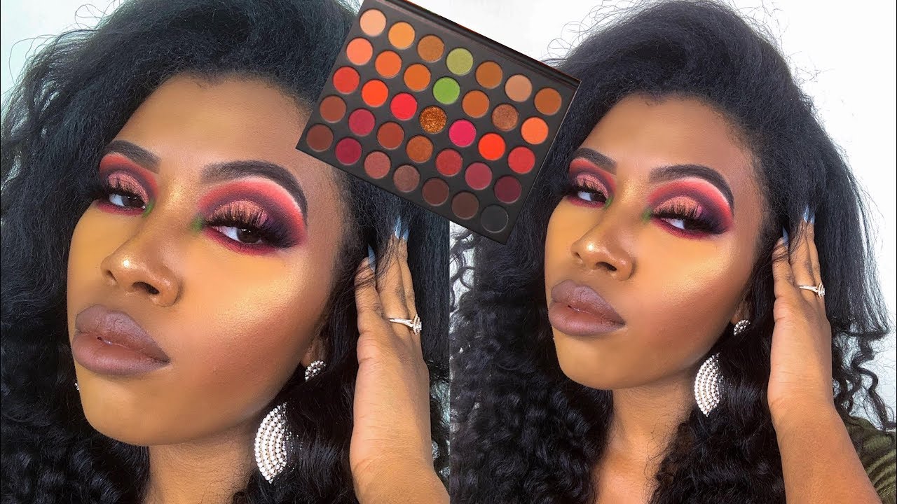 FALL LOOK WITH THE NEW MORPHE 35O3 PALETTE | REVIEW - YouTube