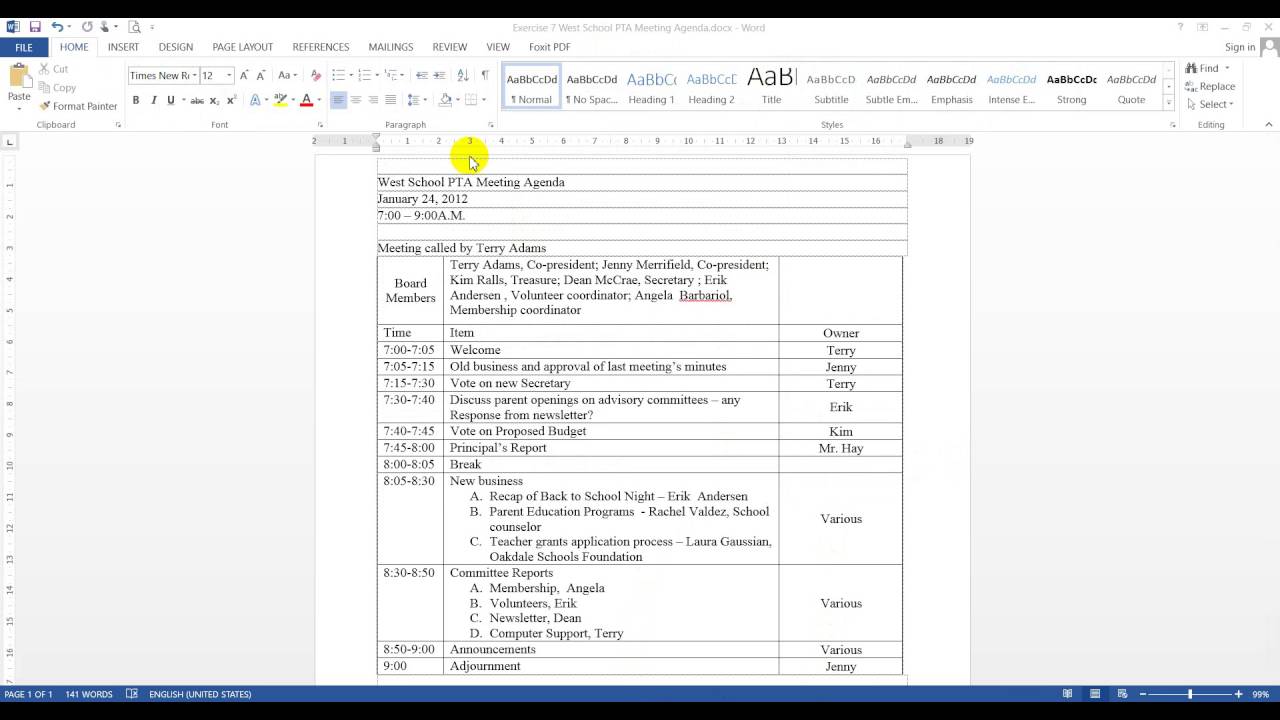 How to learn Word 2013,6 - YouTube