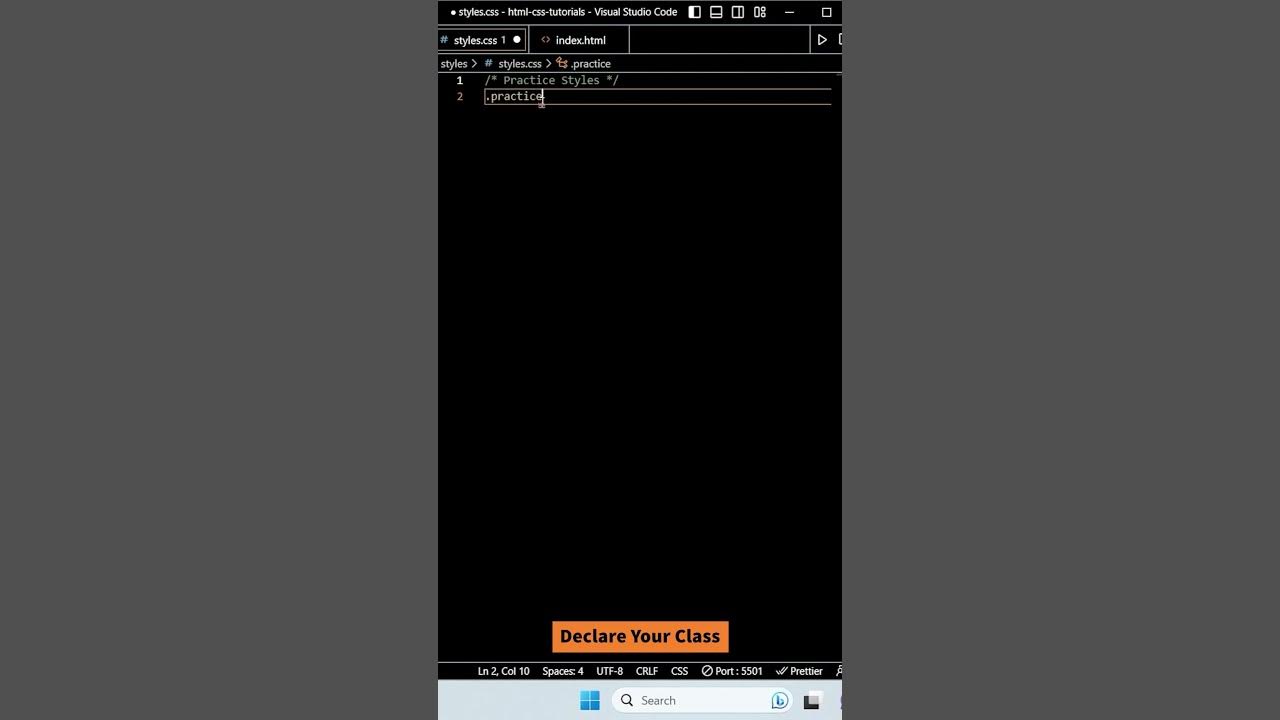 How To Add A Css Class To Your Style Sheet The Best Way To Use Classes In Css Html And Css