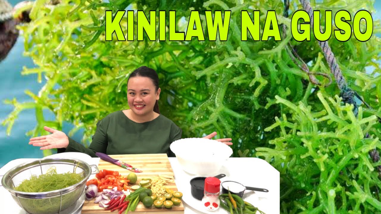 HOW TO MAKE SEAWEED SALAD | KINILAW NA GUSO | TAMBOK RECIPE - YouTube