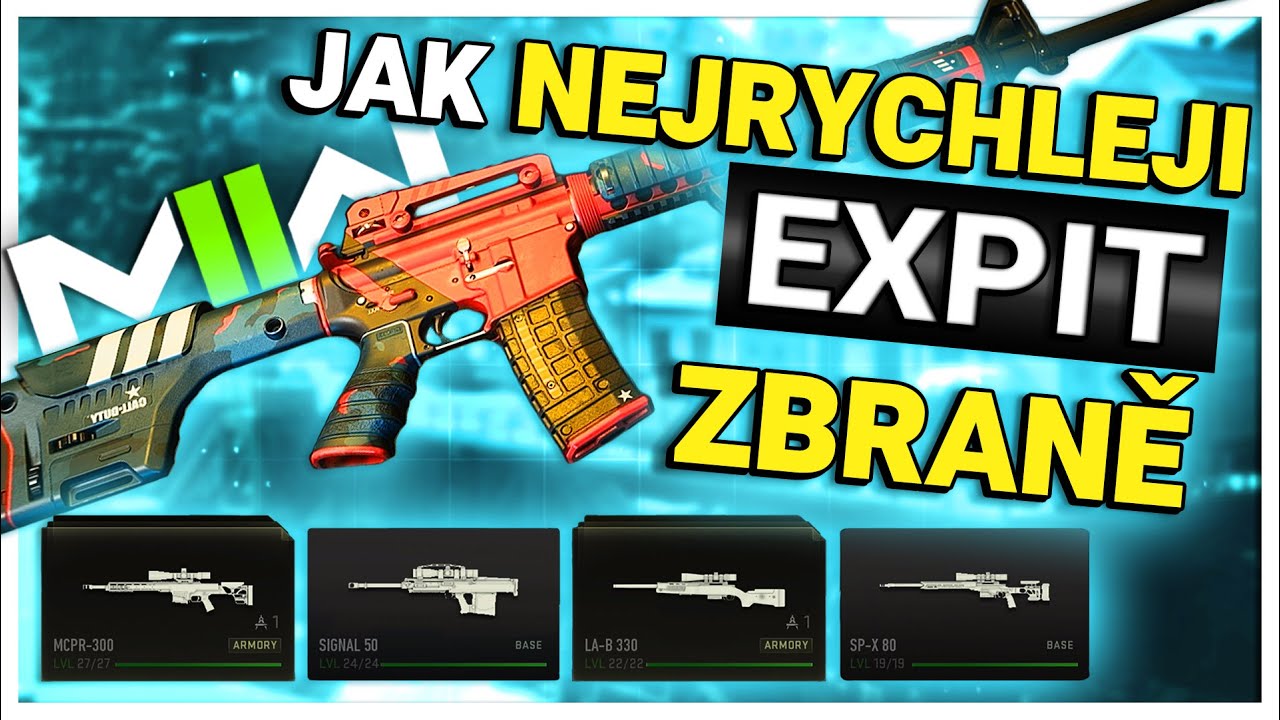 Jak nejrychleji EXPIT zbraně v mulťáku | MWII - YouTube