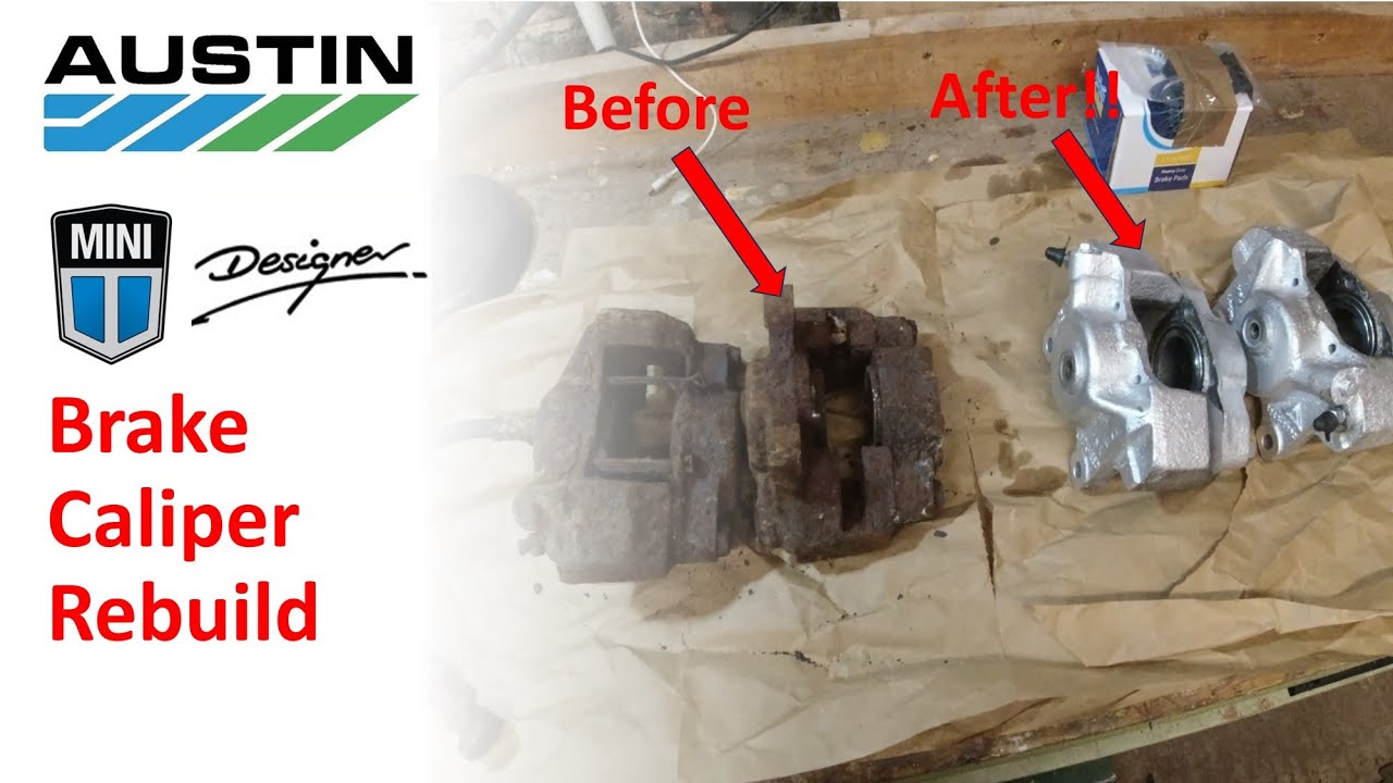 Project Designer EP43 - Brake Caliper rebuild. 1989 Austin Mini (8.4 ...