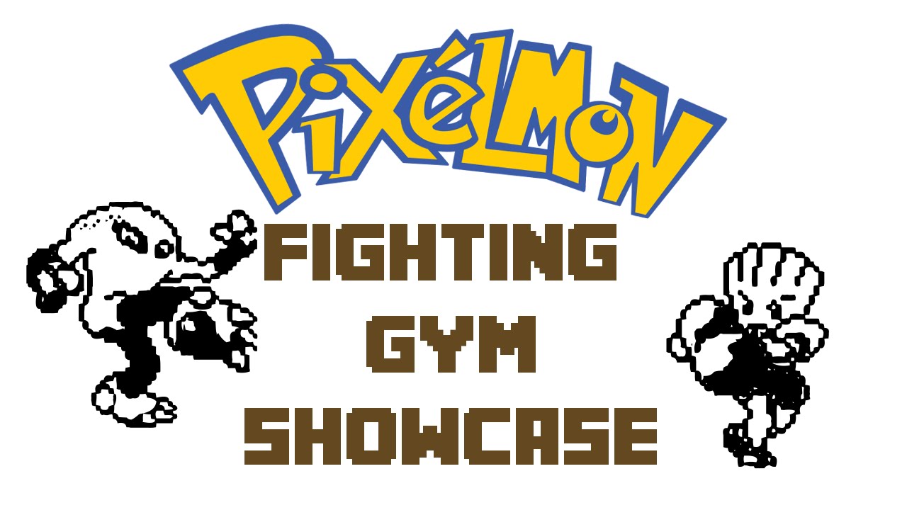 Pixelmon Server - Fighting Gym Showcase - YouTube