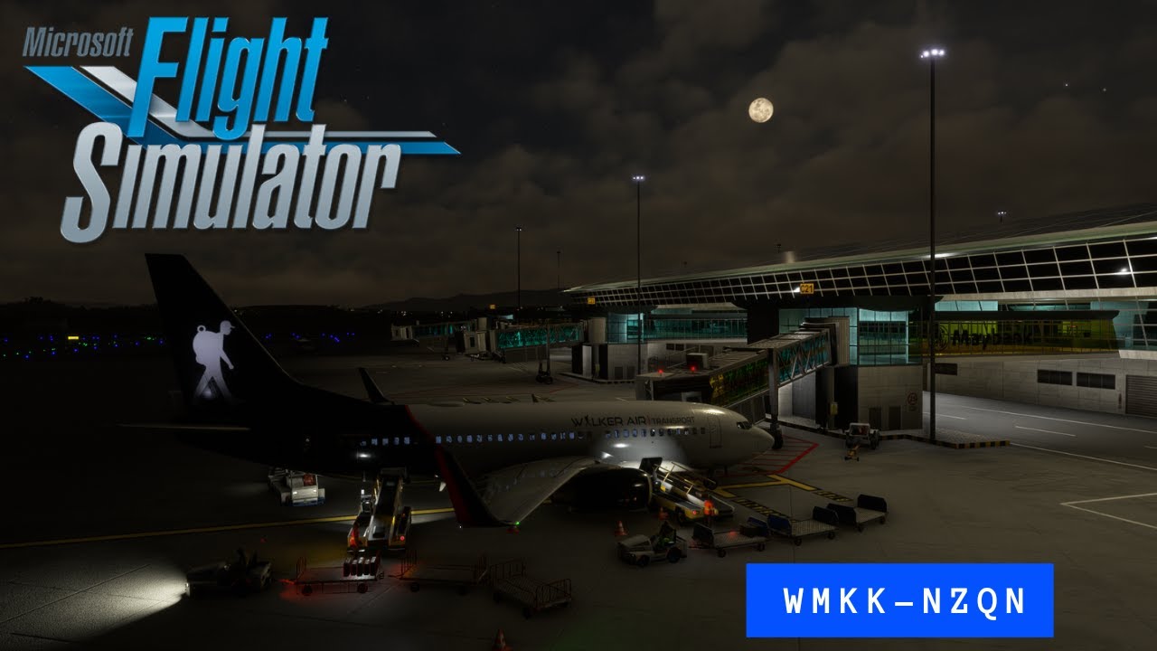 [WMKK] KUALA LUMPUR - [NZQN] Queenstown Airport PMDG 737 MSFS 2020 ...