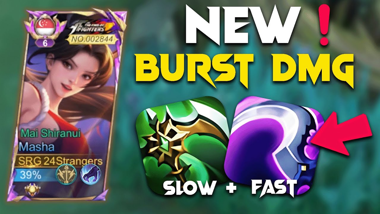 WHY BURST BUILD MASHA IS OVERPOWER FOR SOLO QUEUE IN NEW SEASON! - YouTube