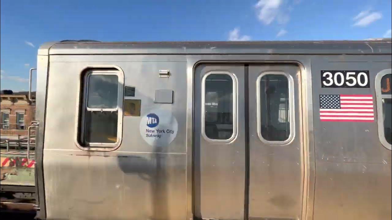 NYCT Subway: Jamaica Center bound R179 J train approaching Woodhaven Blvd - YouTube