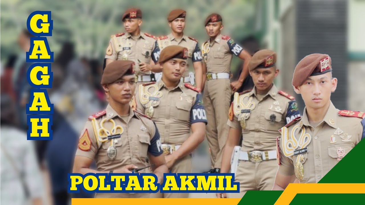POLTAR AKMIL AKADEMI MILITER GAGAH GANTENG !! #drumband #akmil - YouTube