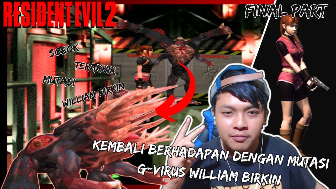 Resident Evil 2 Playstation 1 Gameplay INDONESIA | Claire Redfield ...