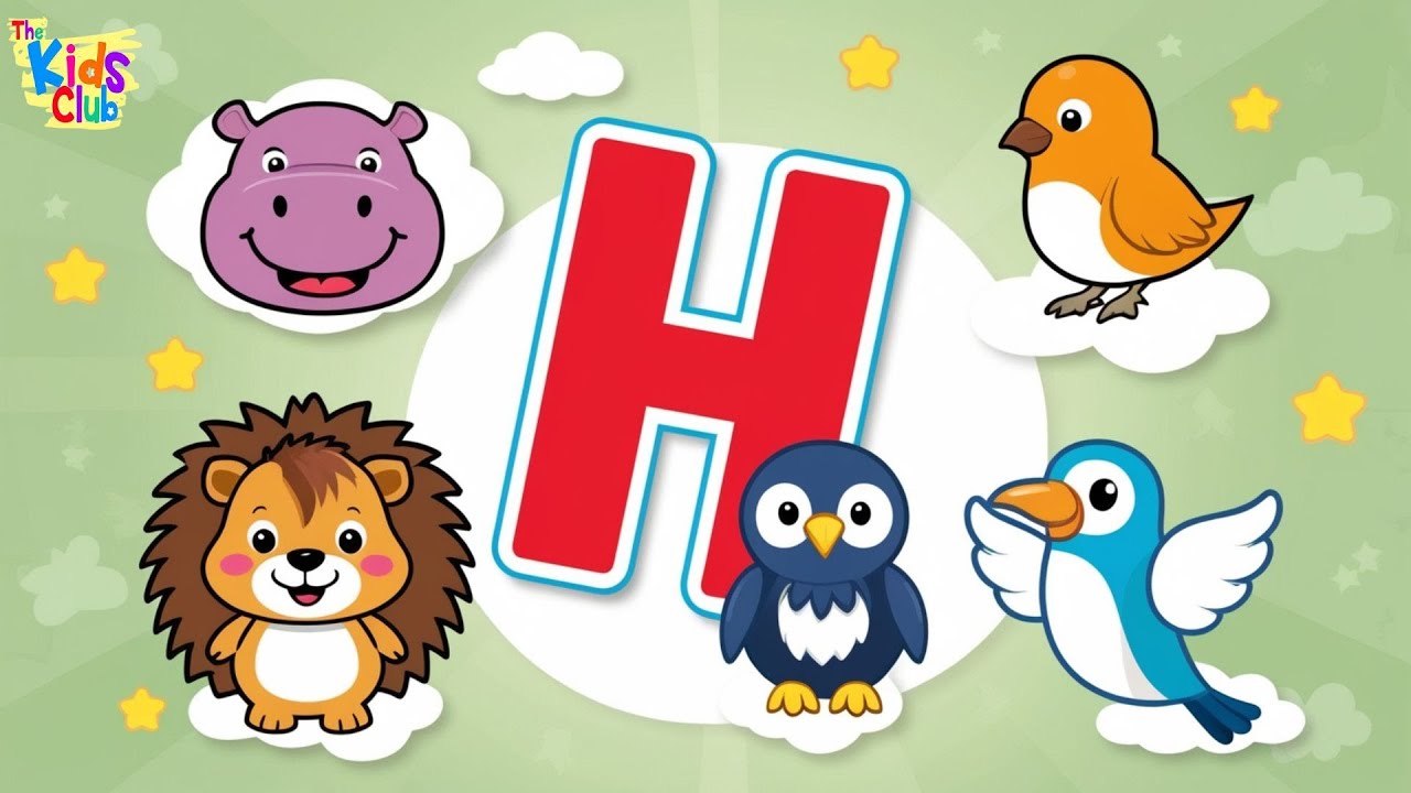 Happy 'H' Animals! | Fun and Easy Animal Names Starting with H for Kids ...