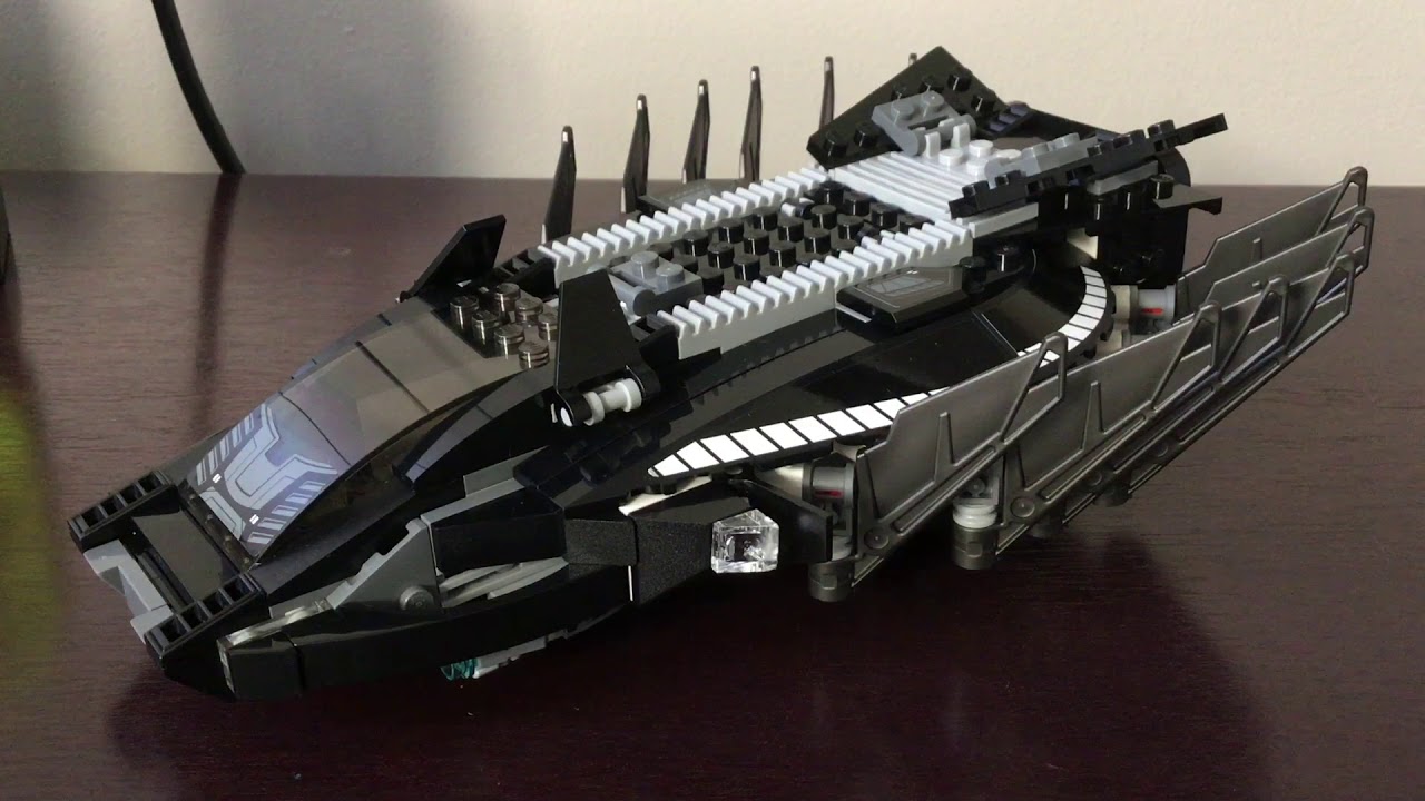 LEGO Black Panther 76100 Royal Talon Fighter Attack Set Review - YouTube