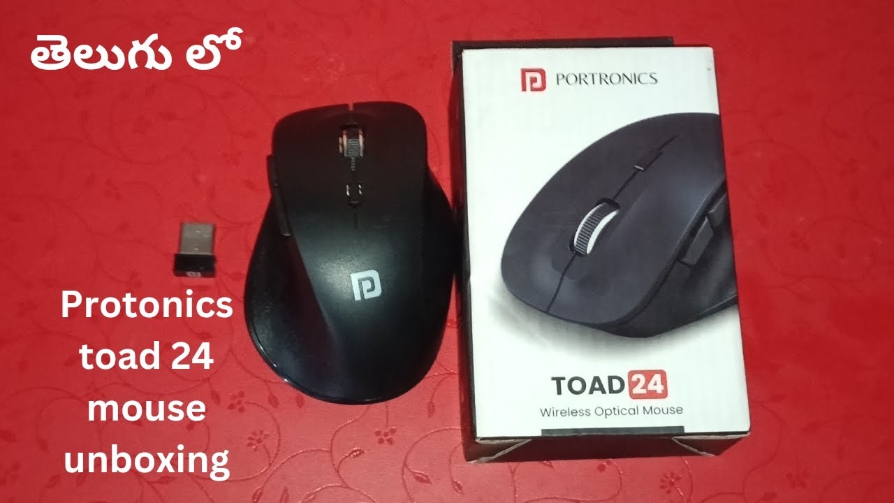Protonics toad 24 wireless optical mouse unboxing&initial impressions ...