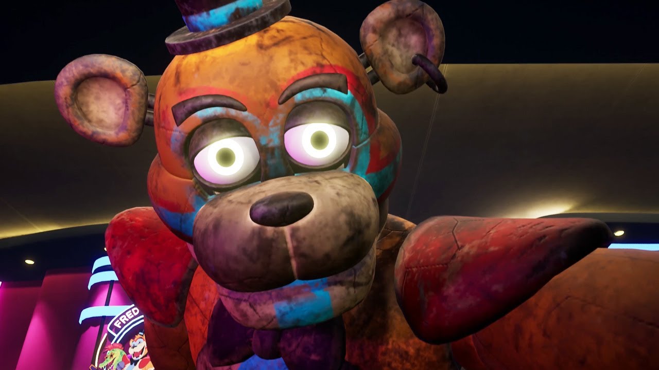 FNAF Security Breach - All Freddy Scenes - YouTube