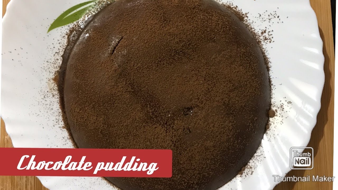Chocolate Pudding Recipe| Eggless chocolate Pudding| - YouTube