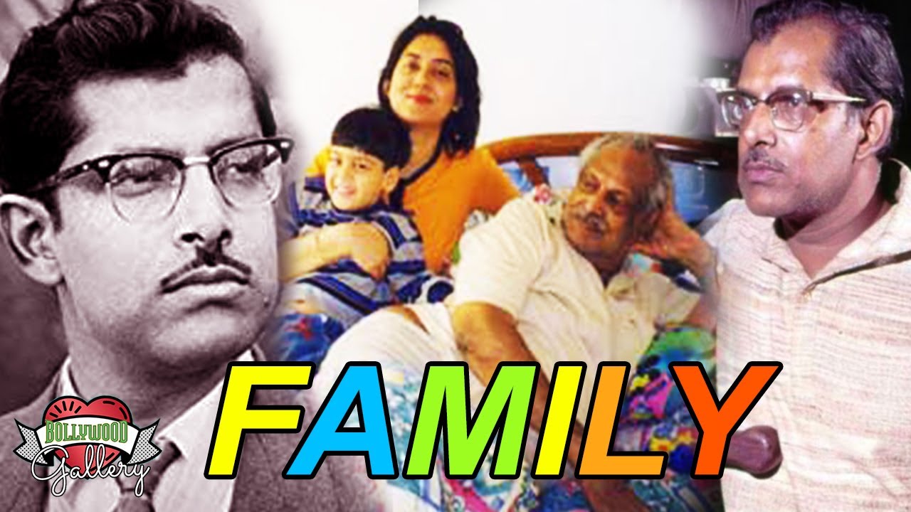Hrishikesh Mukherjee Family With Wife, Son, Daughter, Brother, and ...