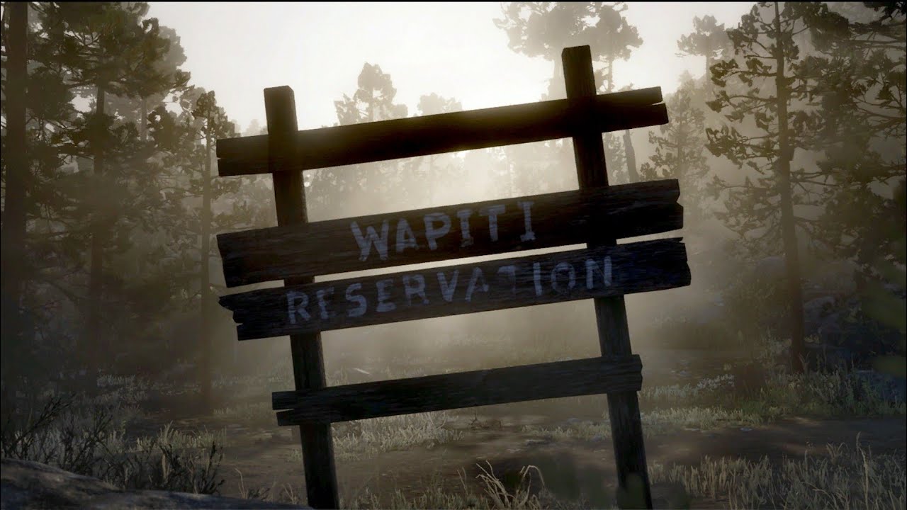 Red Dead Redemption 2 - Wapiti Reservation After End game - YouTube