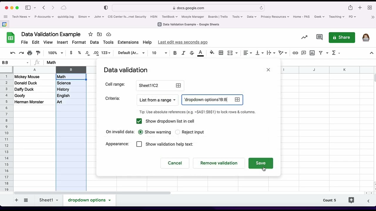 Creating Drop down Cells In Google Sheets YouTube Creating Drop down Cells In Google Sheets YouTube