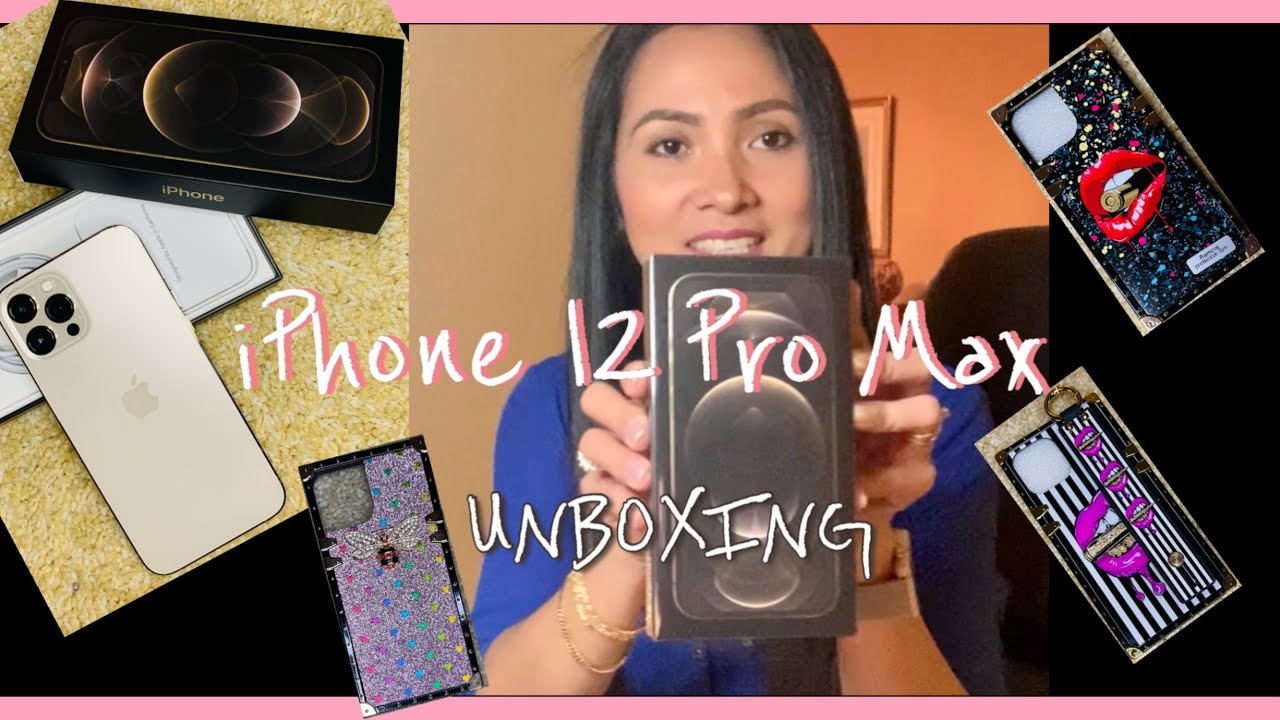 iPhone 12 Pro Max Unboxing/ Setting Up New iPhone 12 Pro Max/ iPhone 12 ...