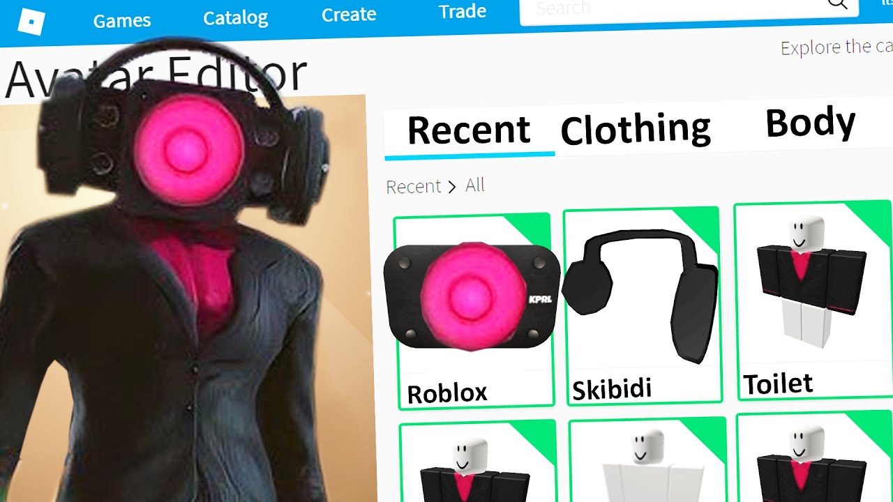 MAKING SKIBIDI TOILET SPEAKER WOMAN a ROBLOX ACCOUNT - YouTube