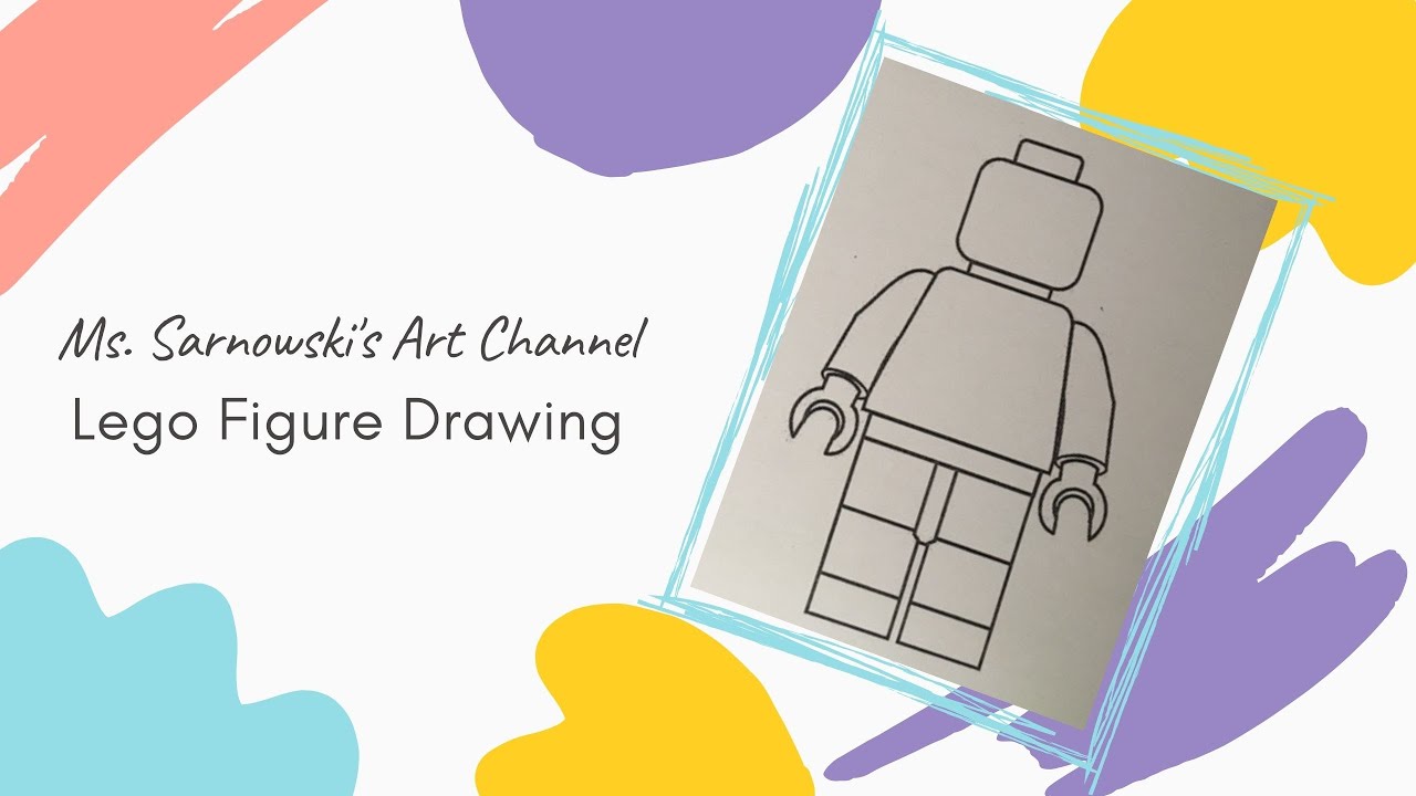 Lego Figure Drawing - YouTube