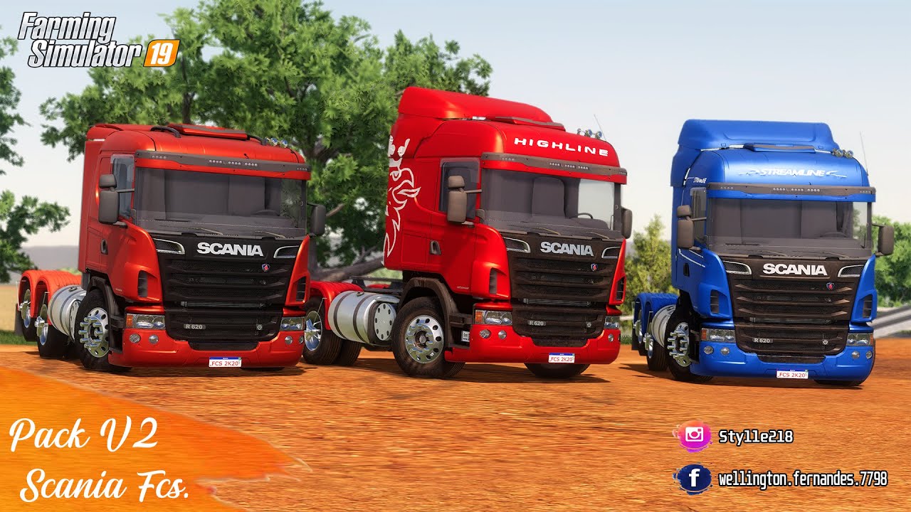 Apresentando pack Scania v2 Farm Centro Sul modelos novos | Farming ...