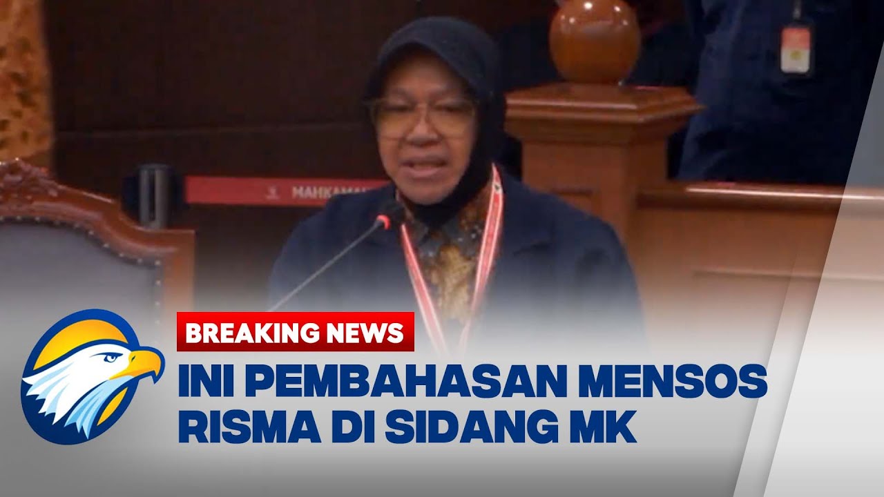BREAKING NEWS - [FULL] Keterangan Tri Rismaharini Soal Bansos di Sidang ...