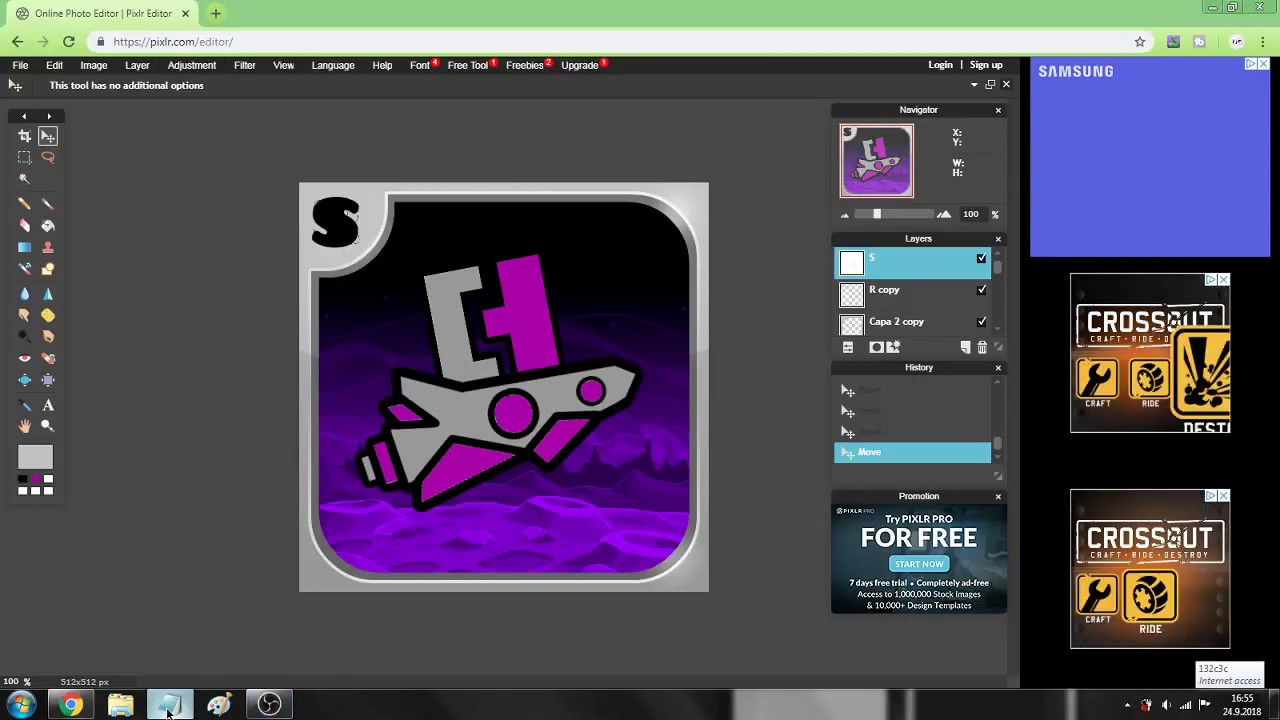 How to make a Geometry Dash Profile picture! NO Photoshop! - YouTube