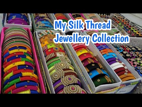 My Silk Thread Jewellery Collection | Latest Silk Thread Jewellery ...