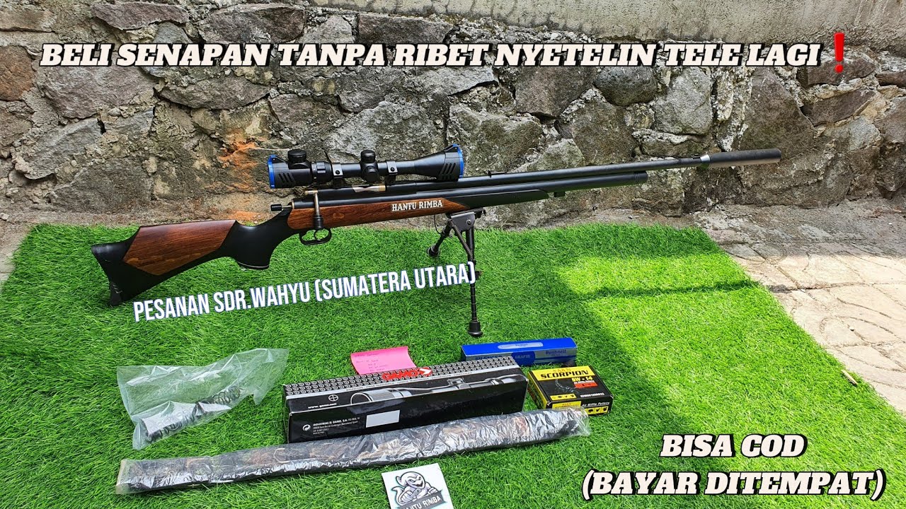 SENAPAN PCP JAWA CAL.177 BIGGAME MULTIHUNTING || HANTU RIMBA🔥 - YouTube