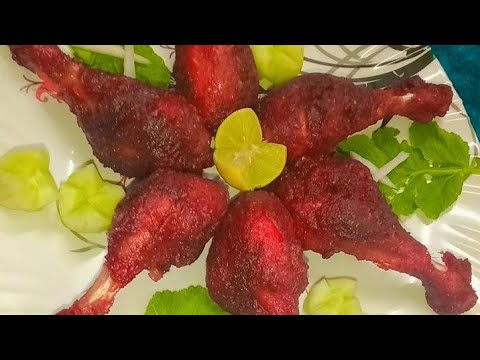 Chicken Drumsticks Fry Recipe | Crispy Chicken Leg Piece Fry With ...