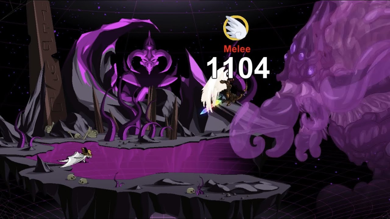 DragonFable - Ranger vs AARGH (NDC, 3 point Dragon) - YouTube